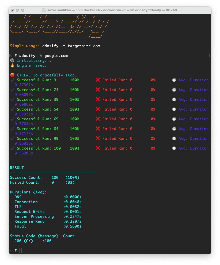 Docker Ile 1 Adımda Ddosify Kurulumu Ve İncelemesi Load Testing 7099
